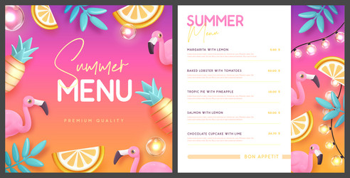 Summer Menu Vector Images (over 55,000)