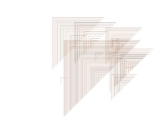 Geometric conceptual background triangle lines Vector Image