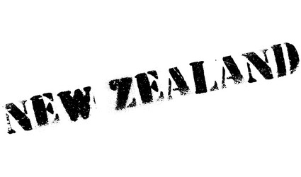 New zealand lettering handwritten name country Vector Image