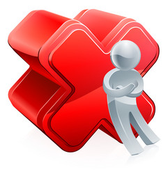 Leaning Cross Vector Images (over 330)