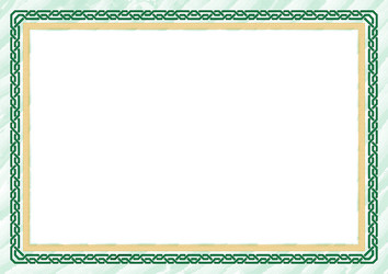 Border made with saudi arabia national colors Vector Image