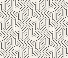Seamless geometric pattern simple abstract lines Vector Image