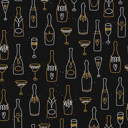 Champagne Border Vector Images (over 750)