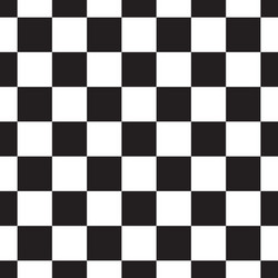 Black and white checkerboard Royalty Free Vector Image