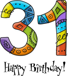 Number 1 31 Vector Images (over 280)