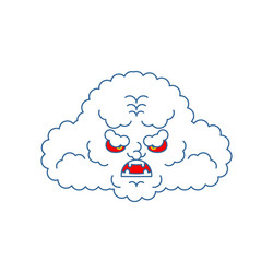 Angry Weather Clouds Characters Cartoon Vector Images (over 160)