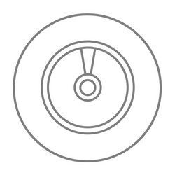 Disc line icon Royalty Free Vector Image - VectorStock