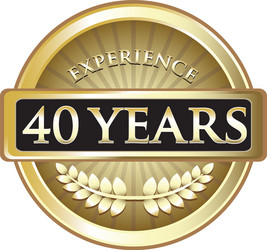 40 Years Experience Vector Images (42)