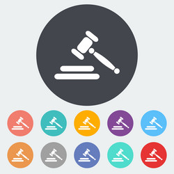 Legal punishment icon Royalty Free Vector Image