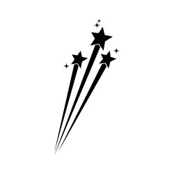 Fast star logo temolate Royalty Free Vector Image