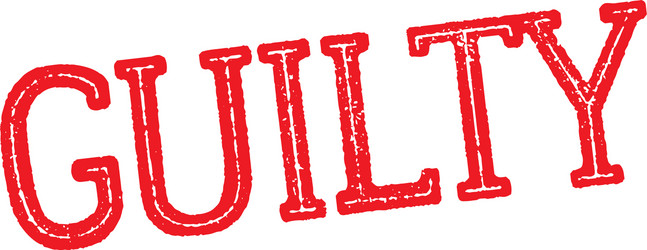 Guilty Vector Images (over 10,000)