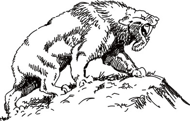 Coloring Pages Of Saber Tooth Tiger