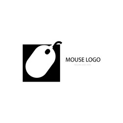 Computer mouse logo Royalty Free Vector Image - VectorStock