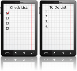 Mobile phone Royalty Free Vector Image - VectorStock