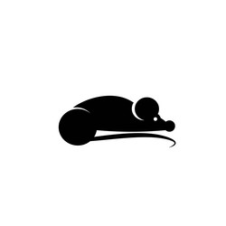 Mouse logo Royalty Free Vector Image - VectorStock