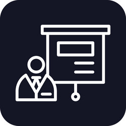 Business representative people icons Royalty Free Vector