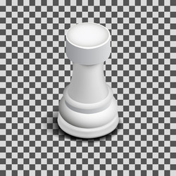 Chess Rook Realistic Vector Images (86)