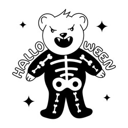 Dead teddy Royalty Free Vector Image - VectorStock