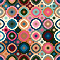 Tribal ethnic seamless pattern Royalty Free Vector Image