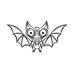 Tribal Bat Tattoo Vector Images (over 100)