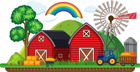 Farm fresh cartoon Royalty Free Vector Image - VectorStock
