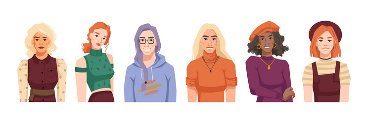 Diverse Women Vector Images (over 17,000)