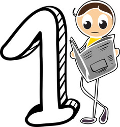 Number one icon Royalty Free Vector Image - VectorStock