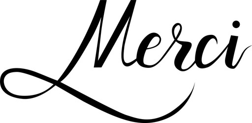 Merci Calligraphy Font Style Vector Images (59)