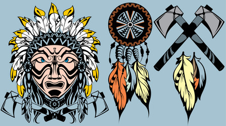 Indian Brave Vector Images (over 1,200)