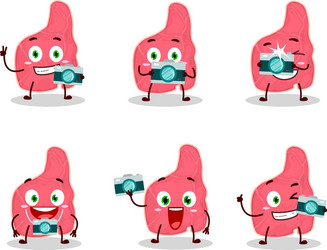 Police officer cartoon drawing prime rib Vector Image