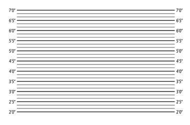 Police Lineup Background - Crime Scene Royalty Free Vector