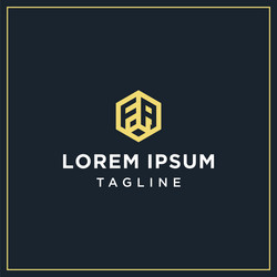 Ea circle logo Royalty Free Vector Image - VectorStock