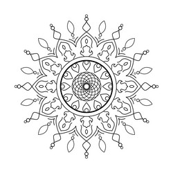 Mandala Motifs Vector Images (over 70,000)