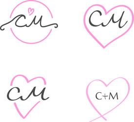 C Heart Logo Vector Images (over 270)