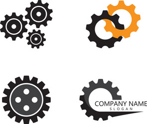 Gear template Royalty Free Vector Image - VectorStock