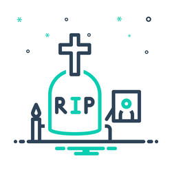 Funeral Royalty Free Vector Image - VectorStock