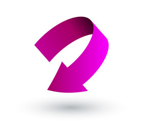 3d arrow concept Royalty Free Vector Image - VectorStock