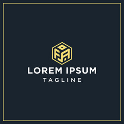 Ea circle logo Royalty Free Vector Image - VectorStock