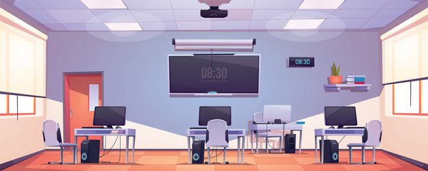 Computer Class Room Vector Images (over 990)