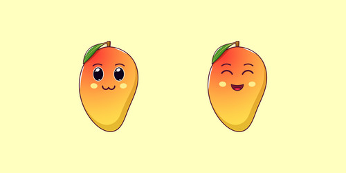 Mango Kawaii Cute Vector Images (over 690)