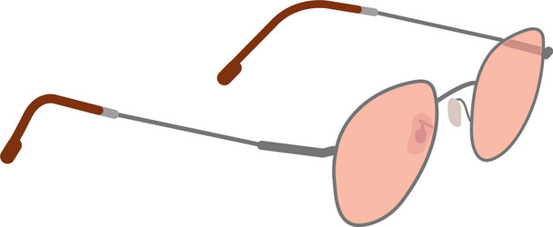 Man sunglasses side view on a white background Vector Image