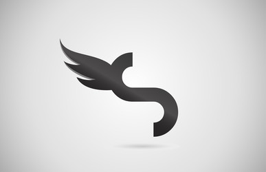 Letter S Wing Logo Vector Images (over 550)