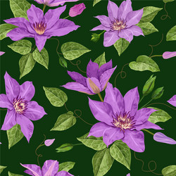 Floral seamless pattern Royalty Free Vector Image