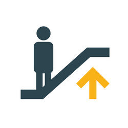 Lift signal infographic Royalty Free Vector Image