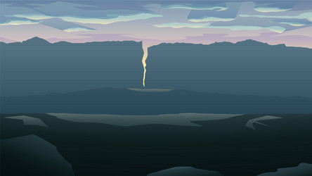 Layered Sunset Vector Images (over 470)