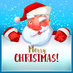 Santa Wink Vector Images (over 330)