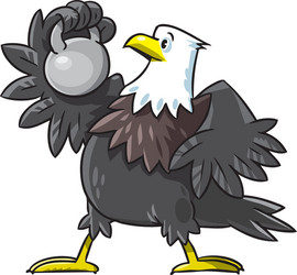 Muscle Eagle Vector Images (over 100)