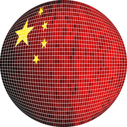 China Flag Ball Vector Images (over 320)