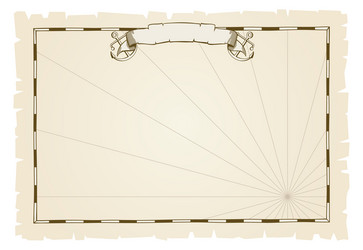 Pirate Map Border