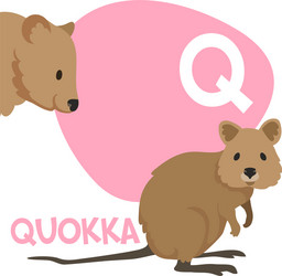 Animal alphabet set 1 Royalty Free Vector Image